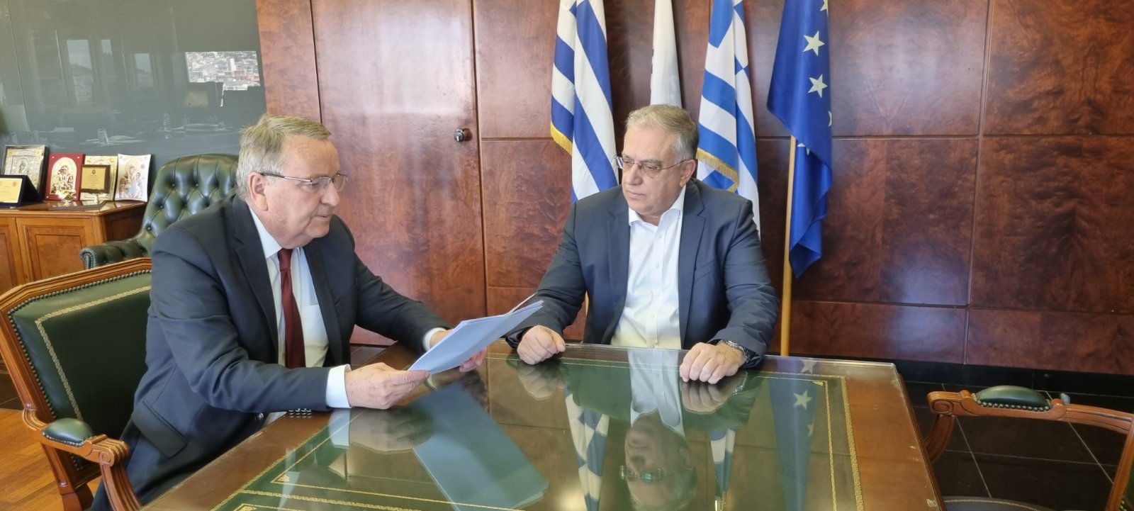 Καρασμάνης: Συνάντηση με τον υπ. Προστασίας του Πολίτη και τον Αρχηγός ...