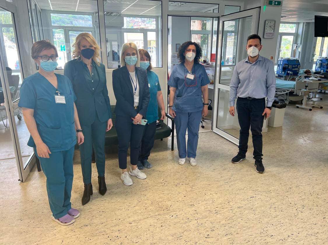 Τζάκρη: Επισκέψεις στα Νοσοκομεία Γιαννιτσών και Έδεσσας – PellaSimera.gr
