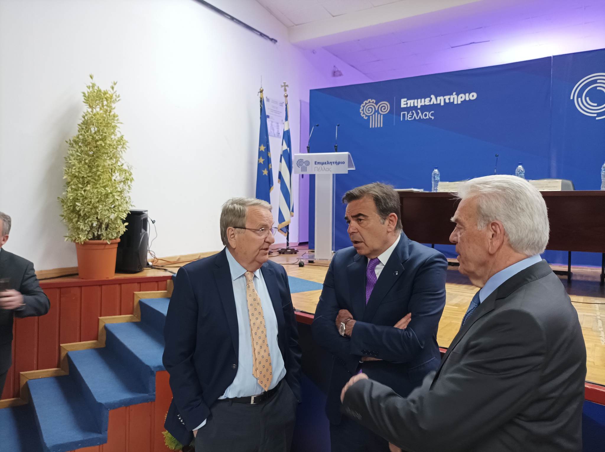 Καρασμάνης: Συνάντηση με τον Αντιπρόεδρο της Κομισιόν Μαργαρίτη Σχοινά ...