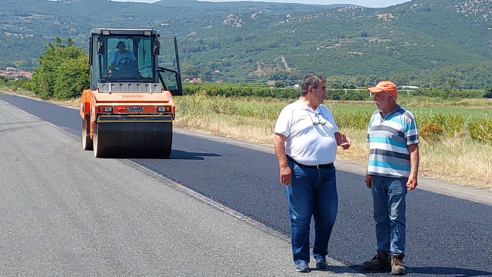 Οδική Ασφάλεια ΠΕ Πέλλας: Ασφαλτόστρωση στο τμήμα Άψαλος – Ξιφιανή ...