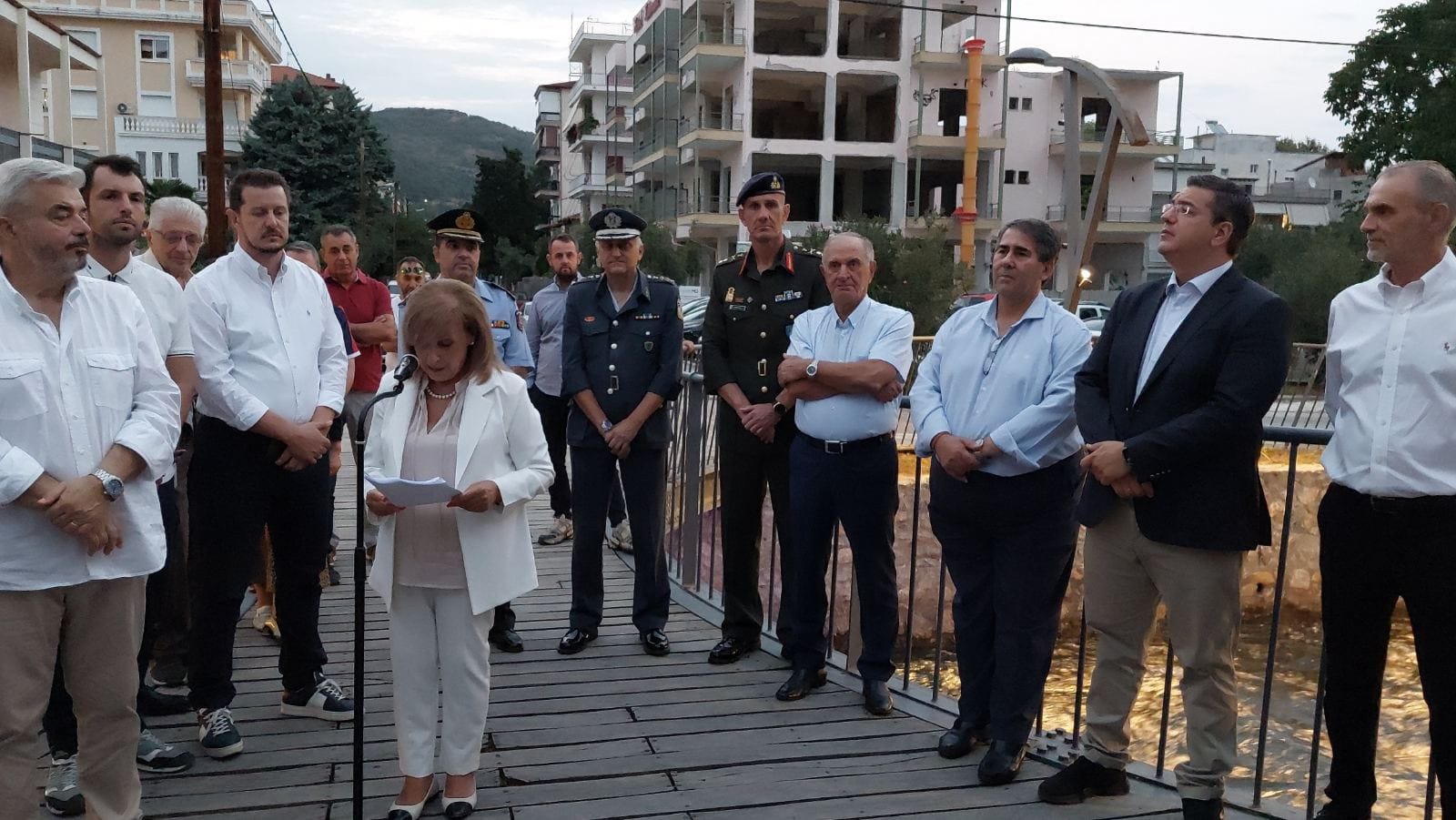 Εγκαίνια του Αντιπλημμυρικού έργου “Εδεσσαίος ποταμός ” με μια λιτή ...