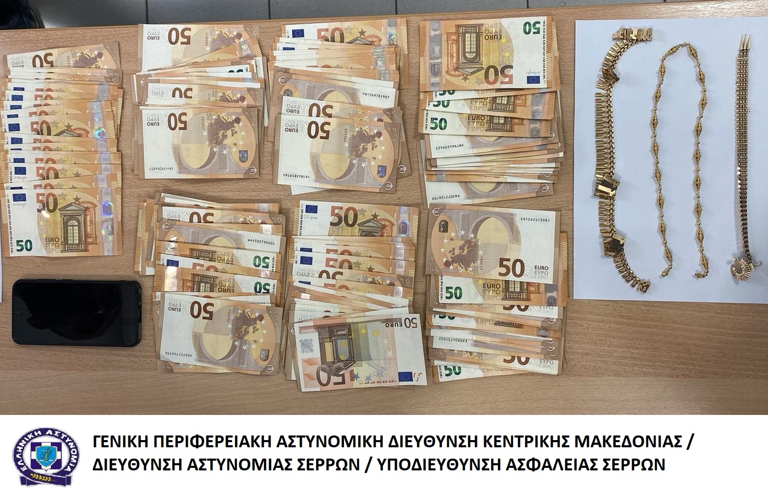 Συλλήψεις για τηλεφωνική απάτη σε βάρος ηλικιωμένης – Βρέθηκαν 7.000 ...